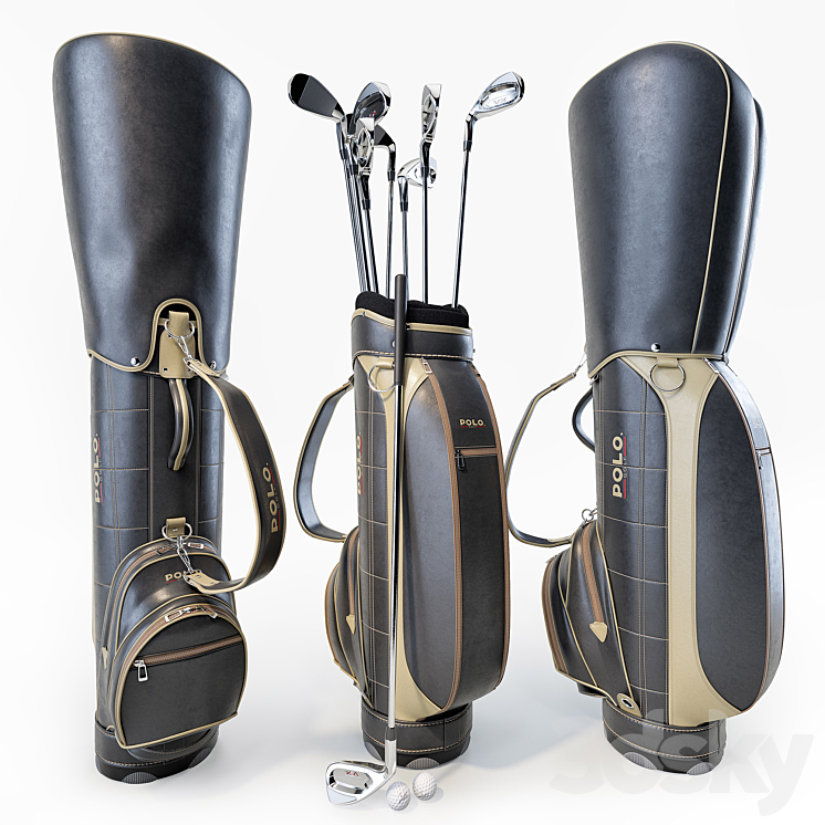 POLO Golf Standard Bag - Sports - 3D model