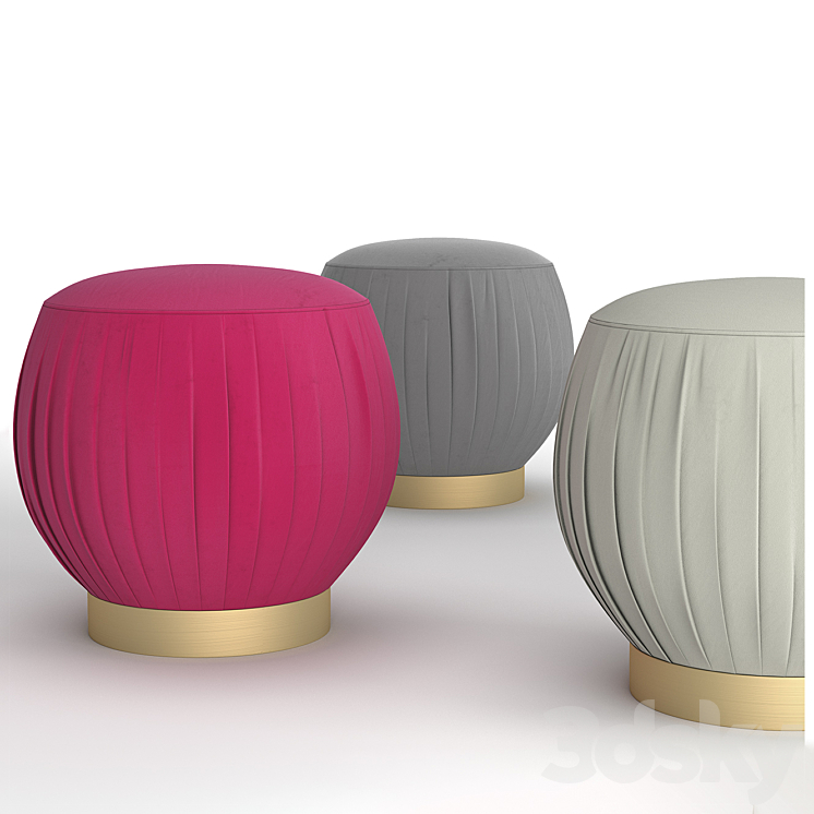 Poof Flow - Other soft seating - 3D model