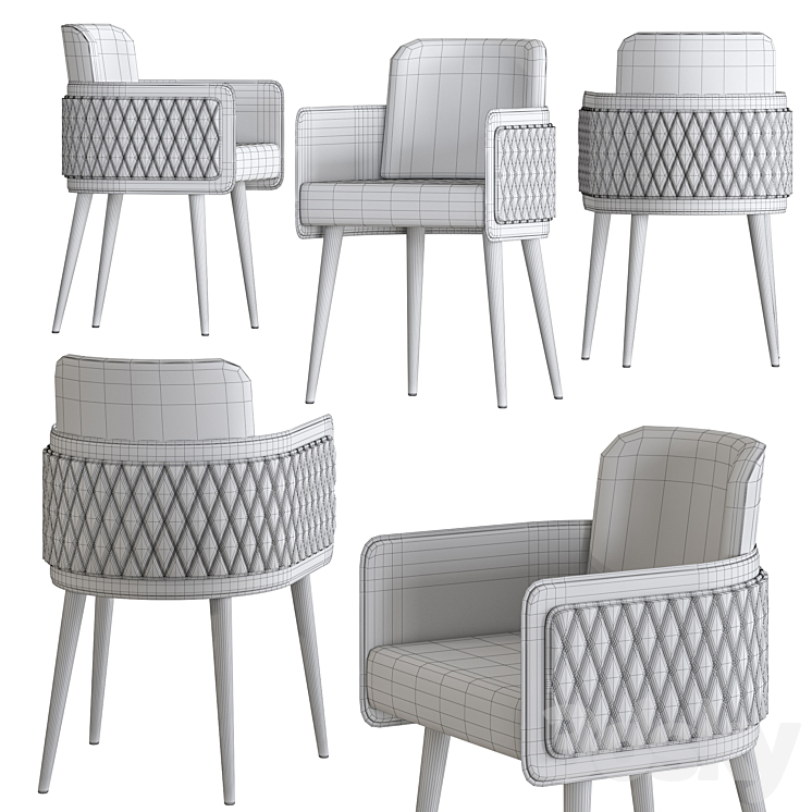 Reflex Amet Armchair - Chair - 3D model