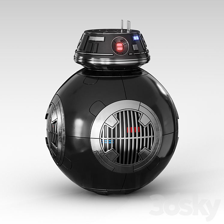 BB-9E Droid - Toy - 3D model