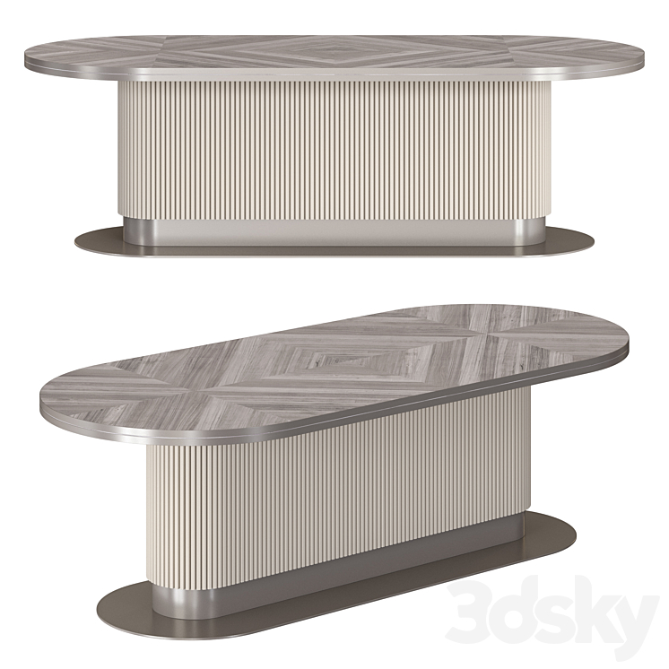 Cipriani Cocoon Dining Table - Table - 3D model