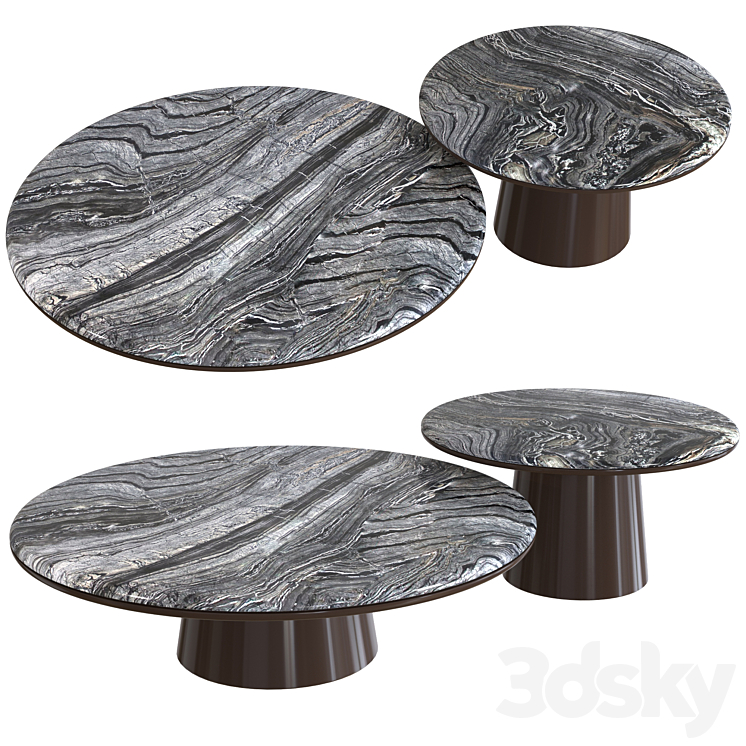 Table Meridiani LEON by Andrea Parisio - Table - 3D model