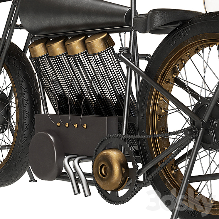 KARE Console Motorbike Black - Console - 3D model