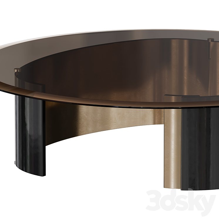 Minotti bangle - Table - 3D model