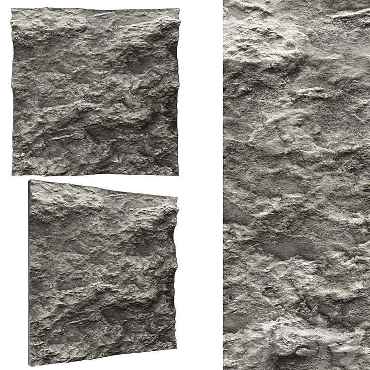 Stone wall No. 3 - Other decorative objects - 3D model