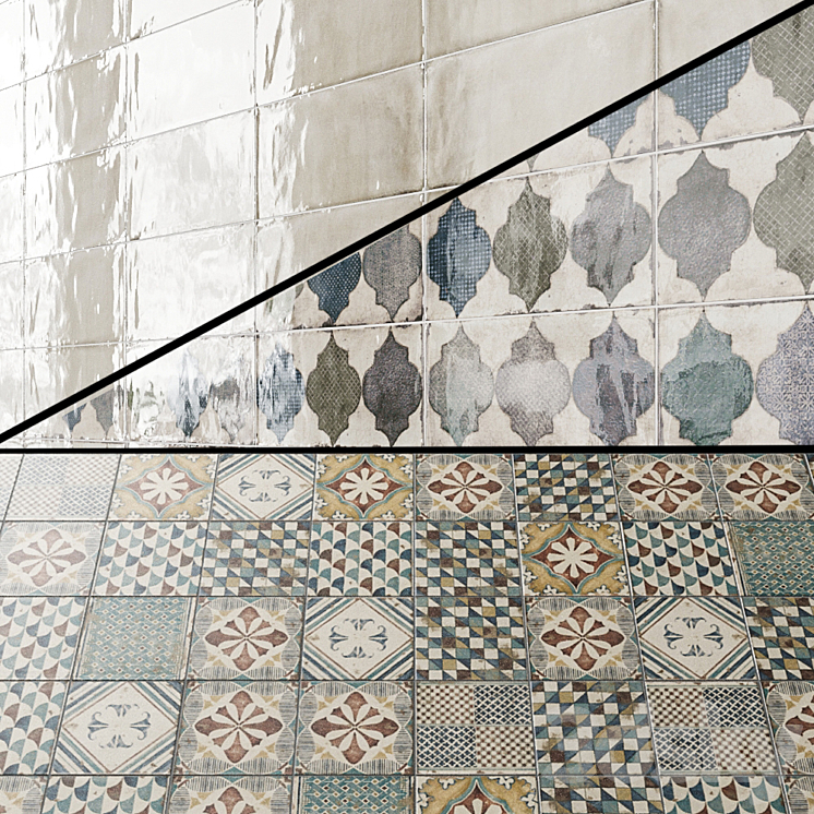 Mainzu esenzia - Tile - 3D model