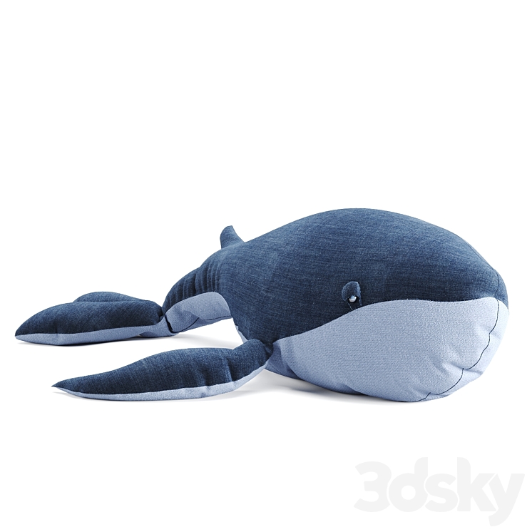 Whale_toy_set - Toy - 3D model