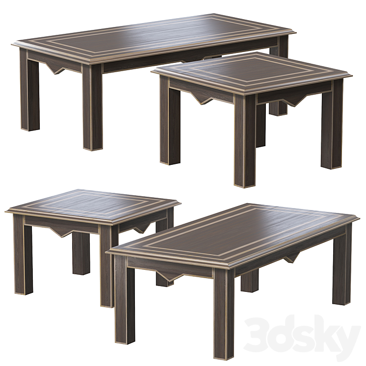 Tables en arabe - Table - 3D model