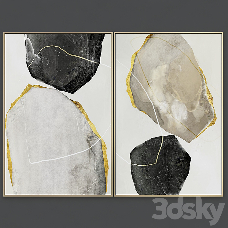 Frames Premium PRO No. 579 - Frame - 3D model