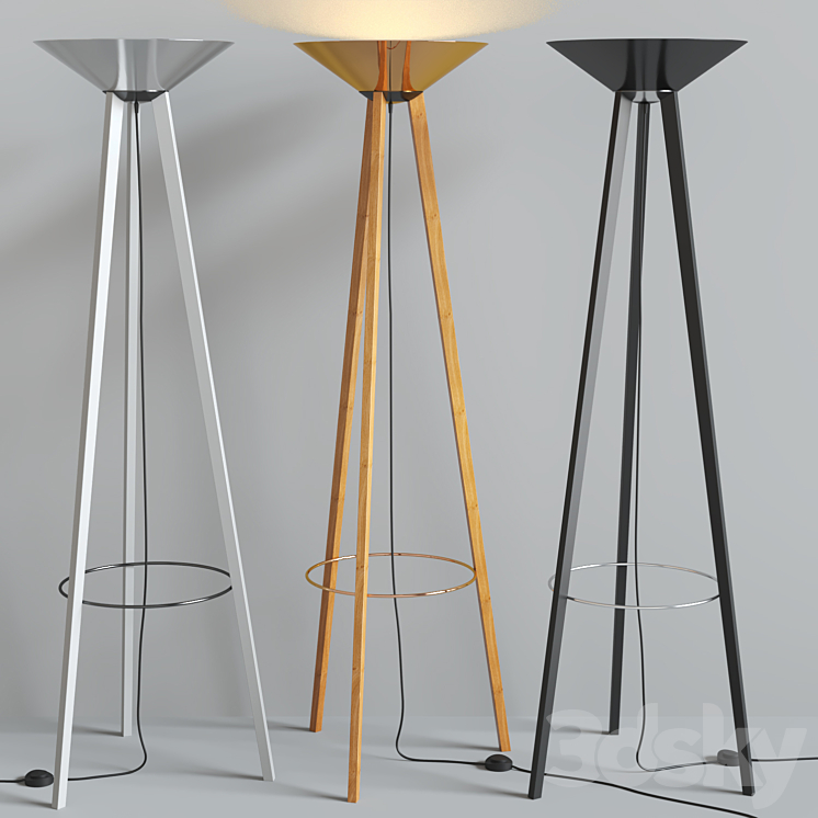 floor-light-01 - Floor lamp - 3D model