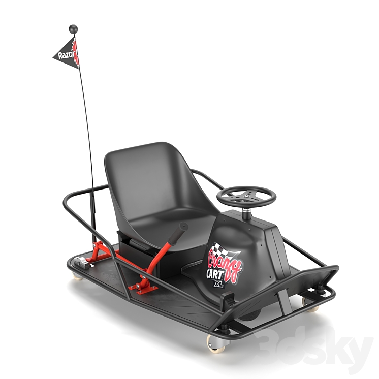 Razor Crazy Drift Cart XL - Sports - 3D model