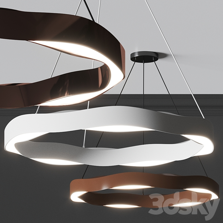 Hello by GROK Pendant Light - Pendant light - 3D model