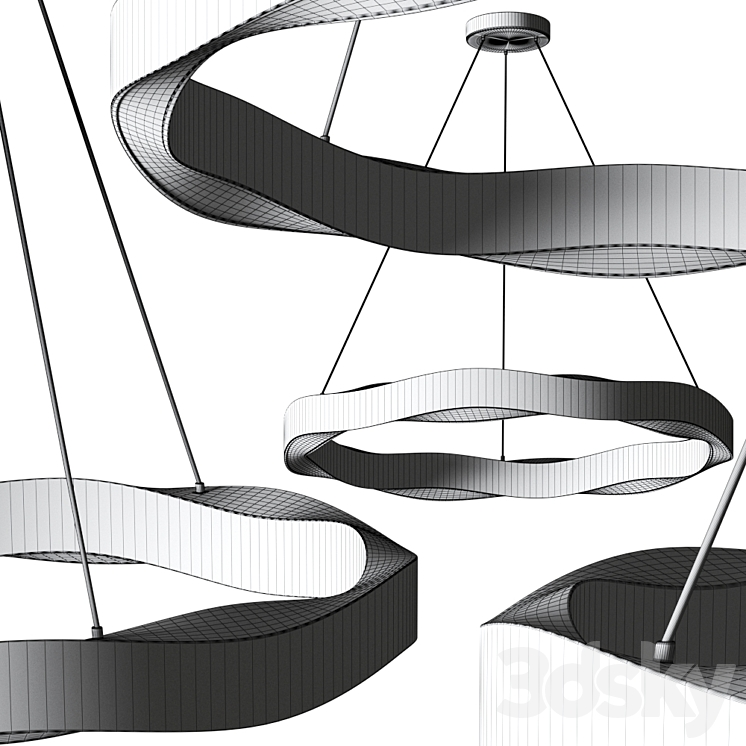 Hello by GROK Pendant Light - Pendant light - 3D model