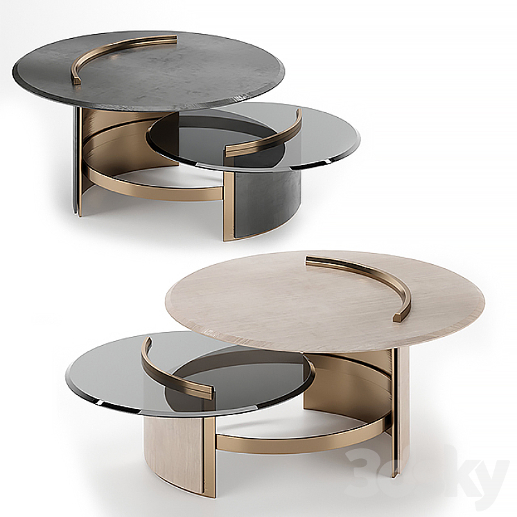 NORMAN CENTER TABLE - Table - 3D model