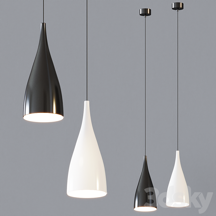Leds c4 grok - Pendant light - 3D model