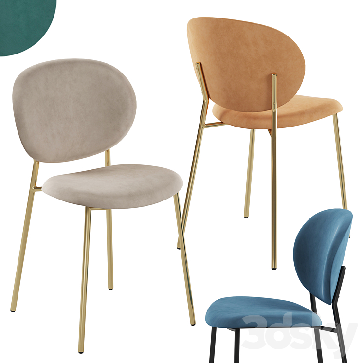 Calligaris Ines (Inès) - Chair - 3D model