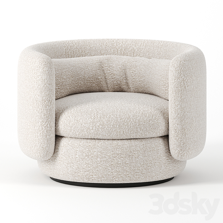 [3DSKY] Group Armchair By Philippe Malouin For SCP 3D Model | NEW ...