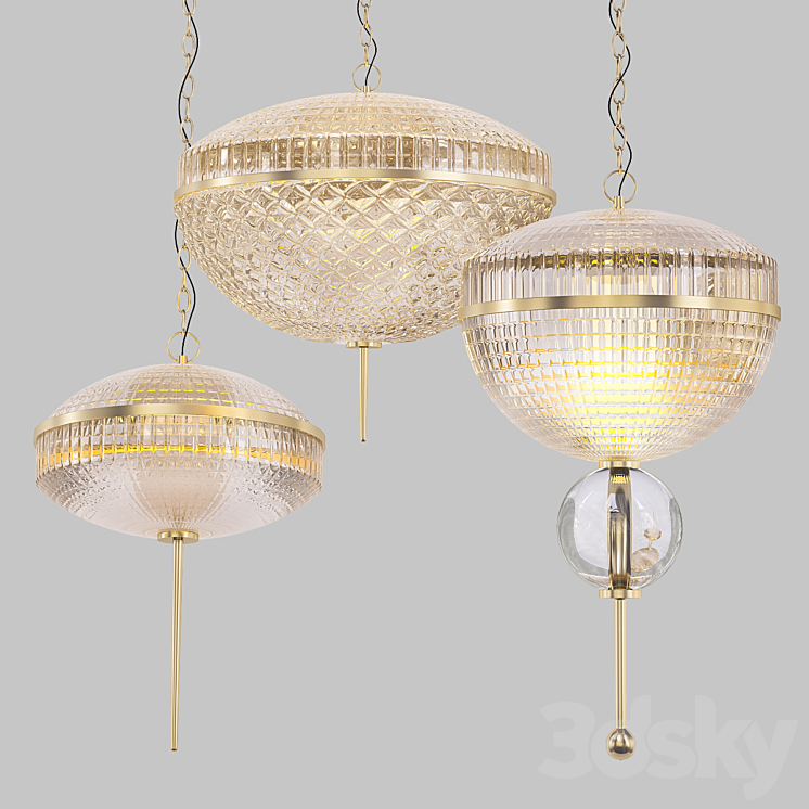 AMPLE - Pendant light - 3D model