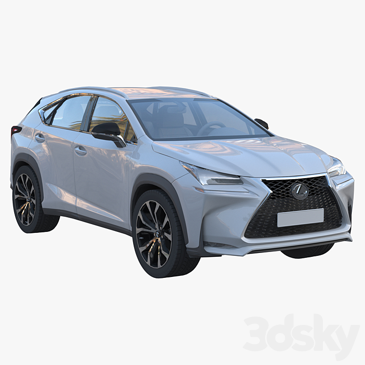 Lexus nx - Transport - 3D model