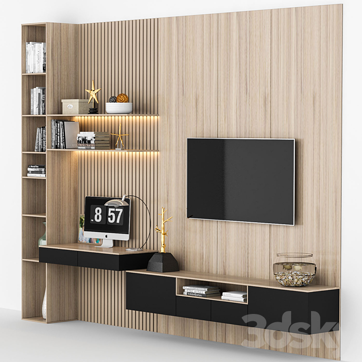 tv set 014 - 3D model