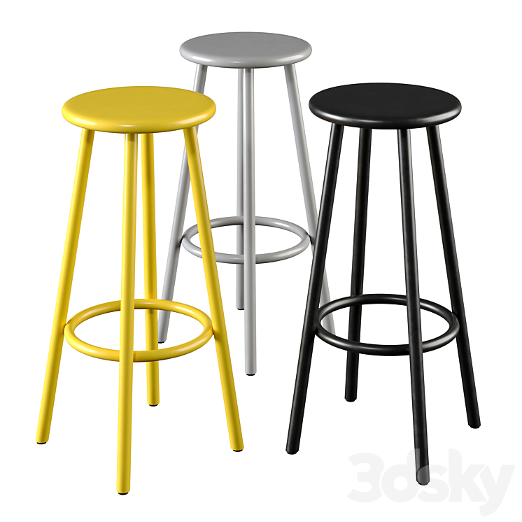 Snob Bar Chair Chair 3d Model