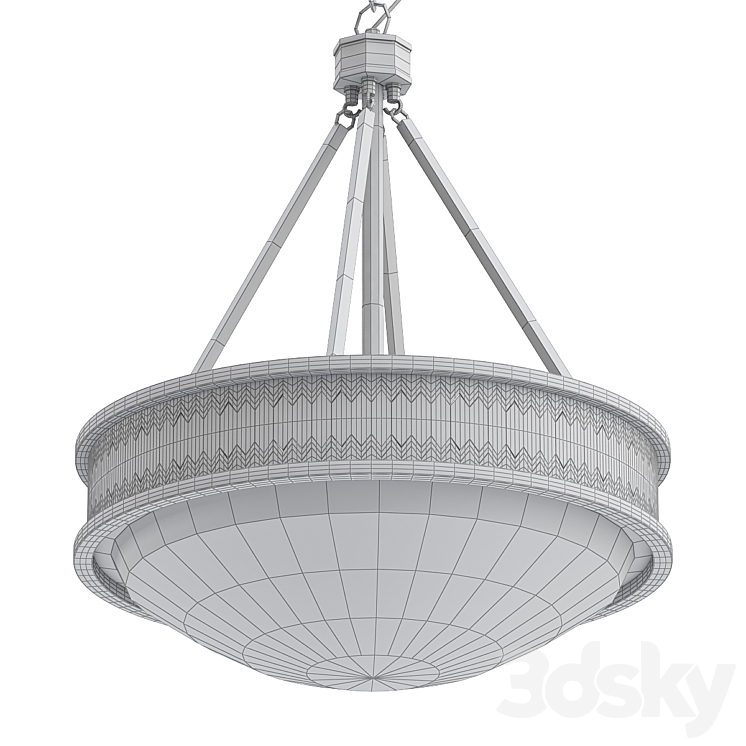 Tiffany - Pendant light - 3D model
