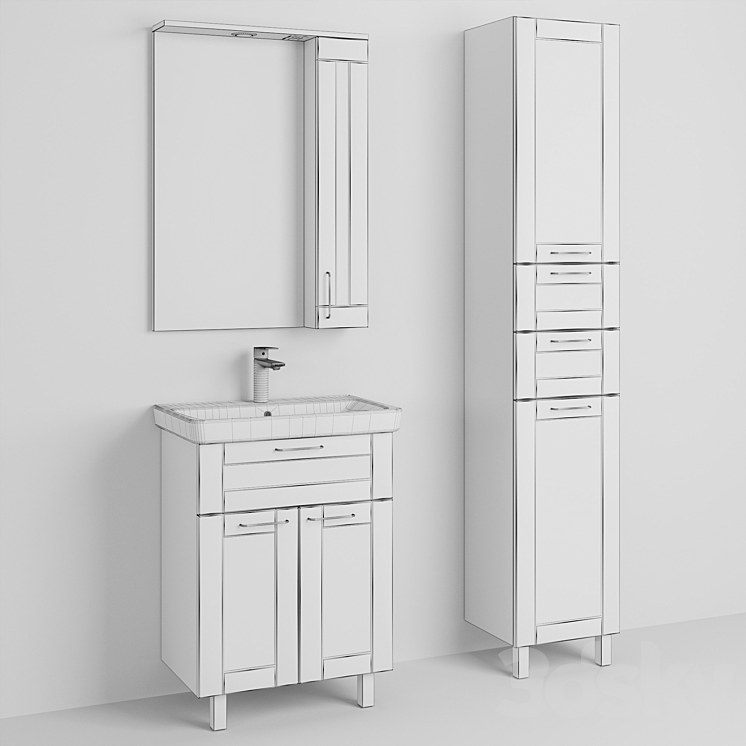 Sena 60 IDDIS - Bathroom furniture - 3D model