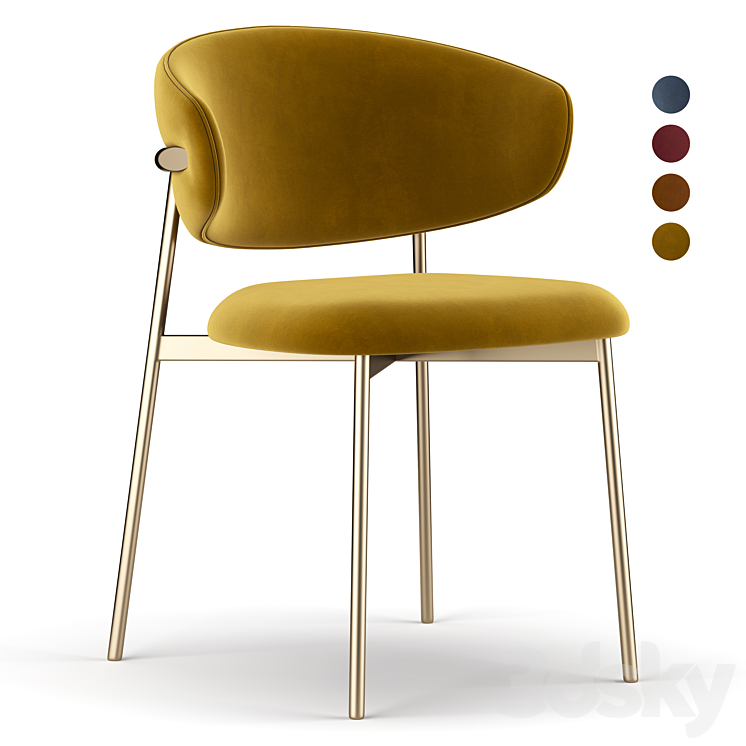 Oleandro Chair - Chair - 3D model