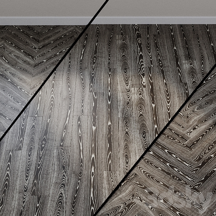 Parquet board ID NO. 530945 HARO PARQUET 4000 Plank 1-Strip 180 2V Ash ...