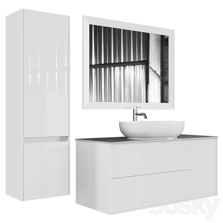 Kerama Marazzi - Bathroom furniture - 3D model