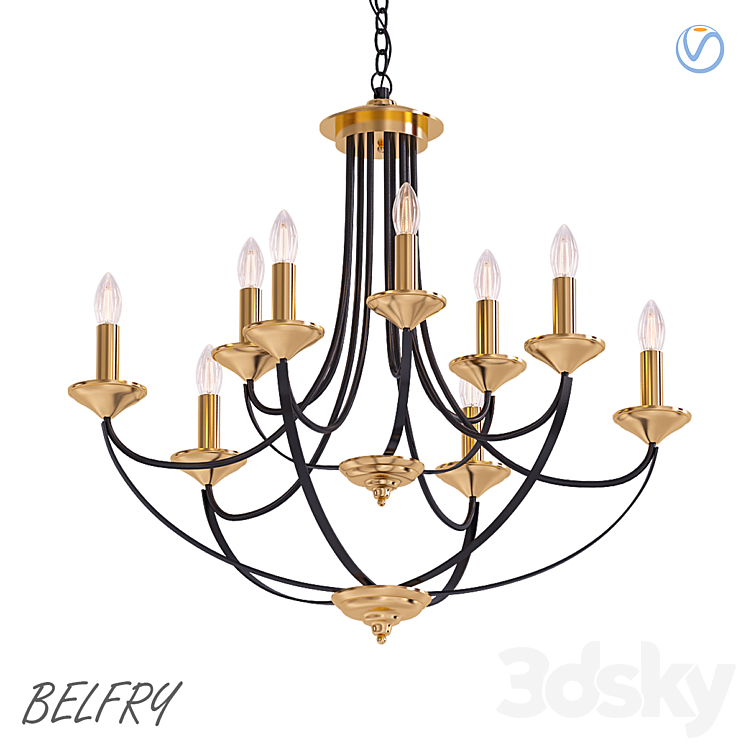 Belfry - Pendant light - 3D model