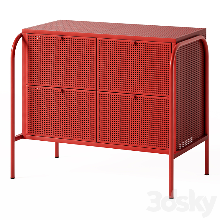 Nikkeby_01_2018 - Sideboard & Chest of drawer - 3D model