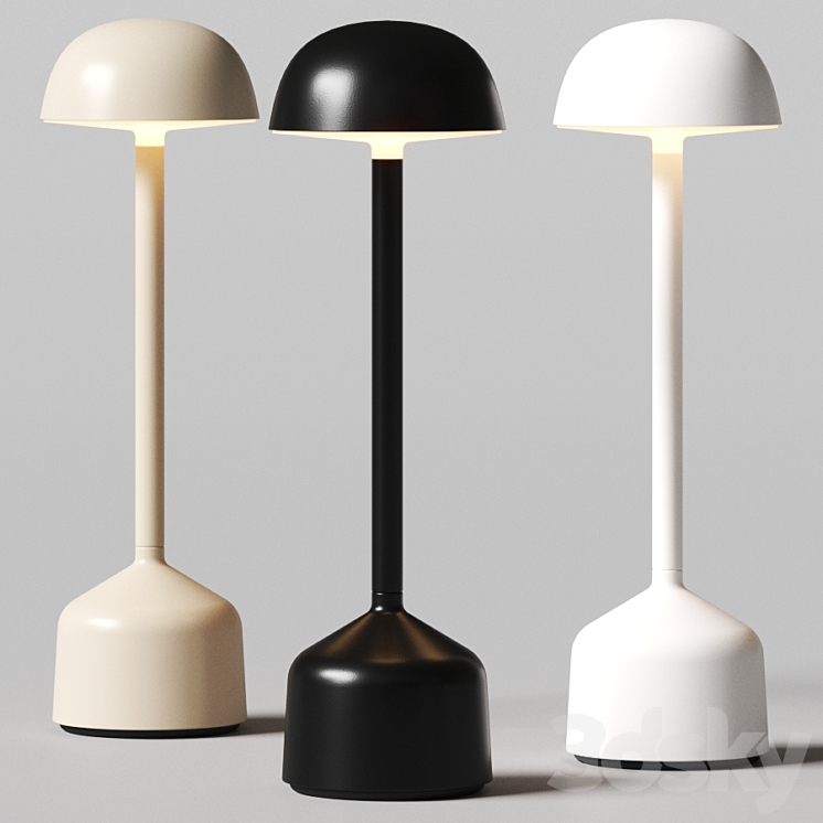 Imagilights Demoiselle Tall Bowl Table Lamp - Table lamp - 3D model