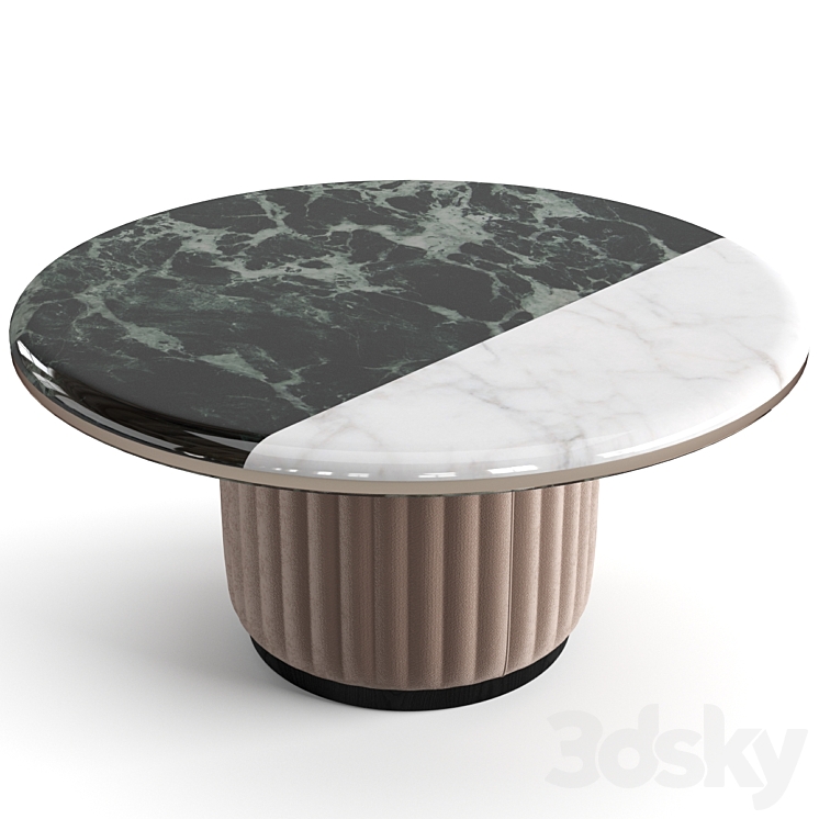 Visionnaire Miller low table set - Table - 3D model