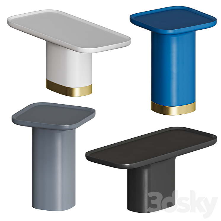 Sune Side Table - Table - 3D model