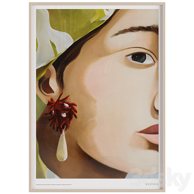 Kinfolk Posters Set 04 - Frame - 3D model