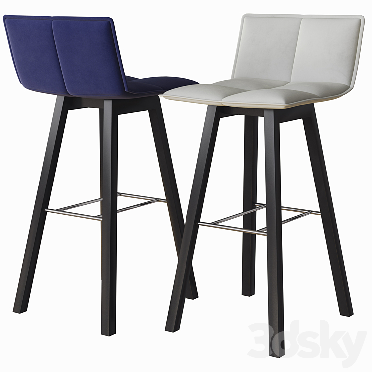 lab bar stool inno - Chair - 3D model