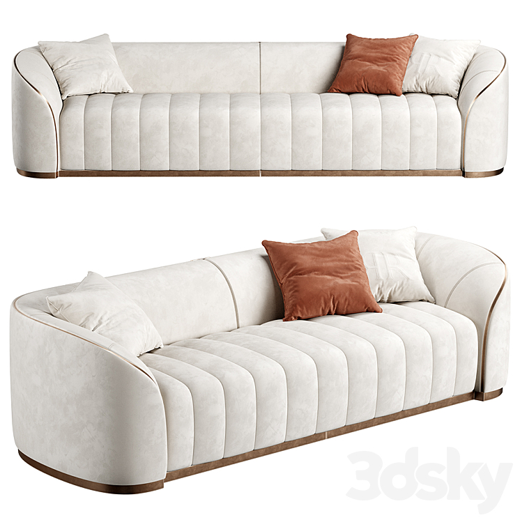 [3DSKY] PIERRE SOFA 3D Model | NEW UPDATE 2023