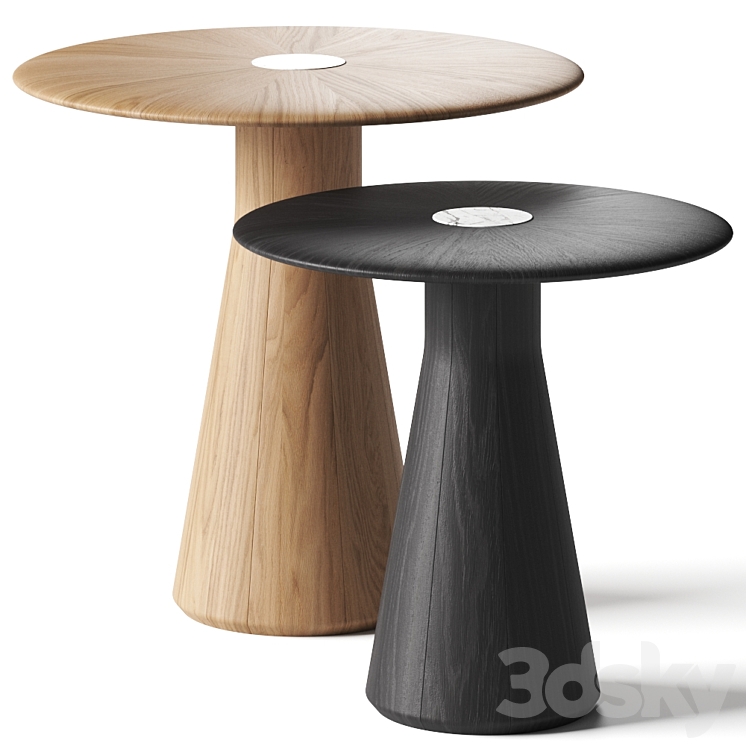 Andreu World Reverse Occasional Coffee Tables - Table - 3D model