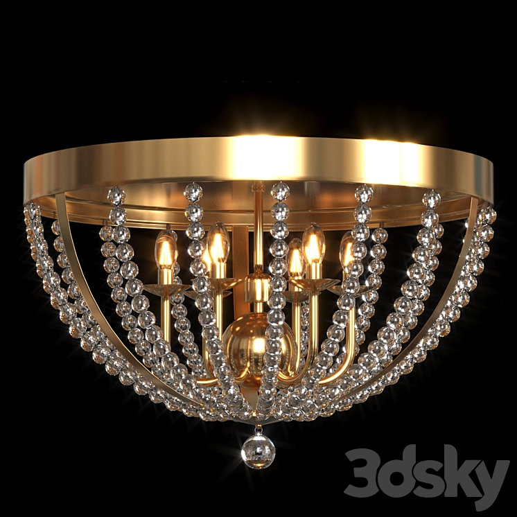 ROXY 6 LIGHT_CEILING - Ceiling lamp - 3D model