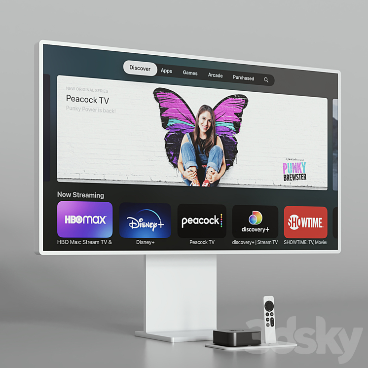 Apple Tv Pro Display Xdr - PC & other electronics - 3D model