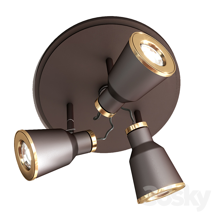ceiling lamp - Technical lighting - 3D model