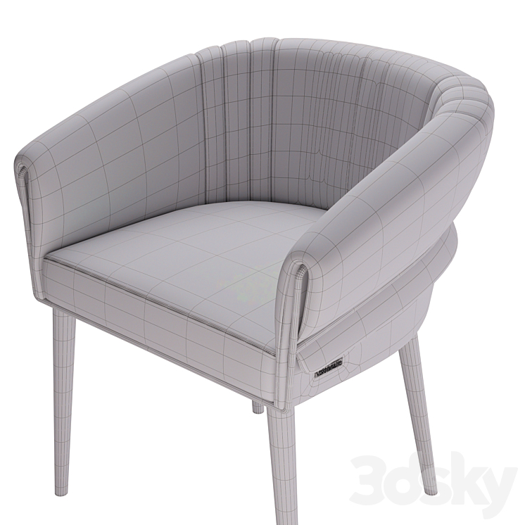 Visionnaire aminta - Chair - 3D model