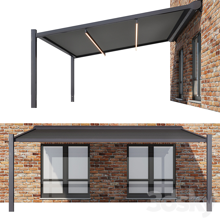 Pergola Renson Lapure - Other - 3D model