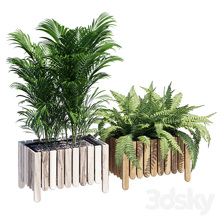 Flower box askholmen - Outdoor - 3D model