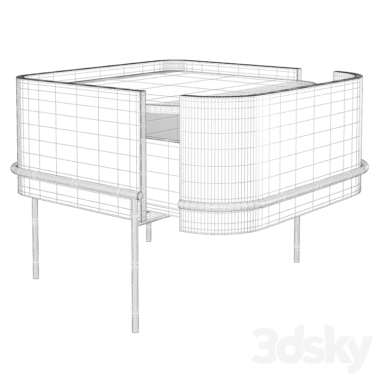 LESMO - Filippo Di Lecce - Sideboard & Chest of drawer - 3D model