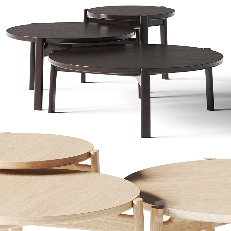 Menu Passage Lounge Coffee Tables - Table - 3D model