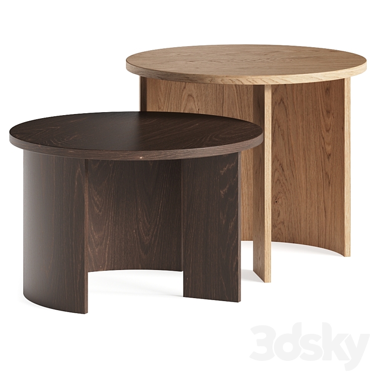 Nudo Design Giro Coffee Tables - Table - 3D model