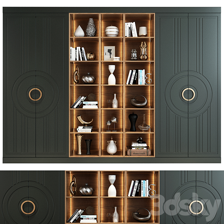 Shkafulkin Shkaf Vstroennyy Kyara - Wardrobe & Display cabinets - 3D model