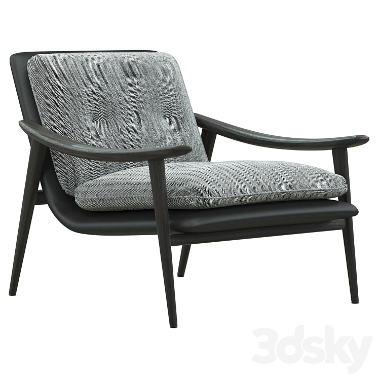 Minotti Fynn Armchair - Arm chair - 3D model